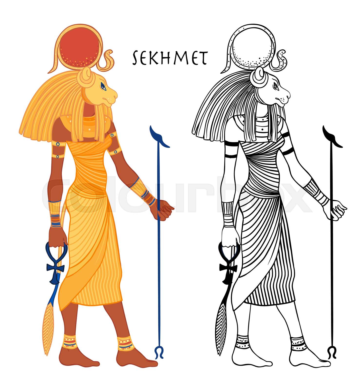 Egyptian God Sekhmet