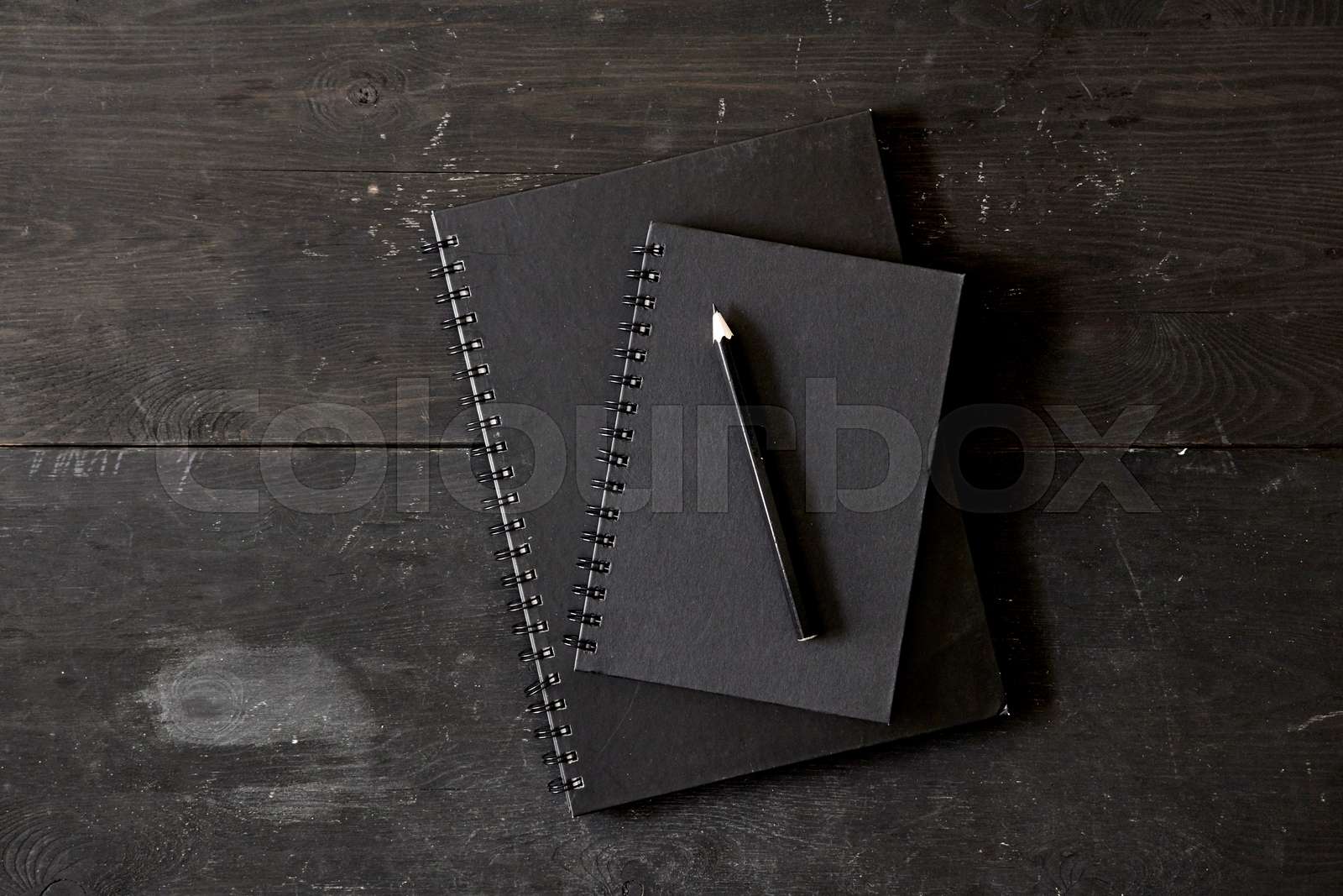 Black Note Book | Stock image | Colourbox