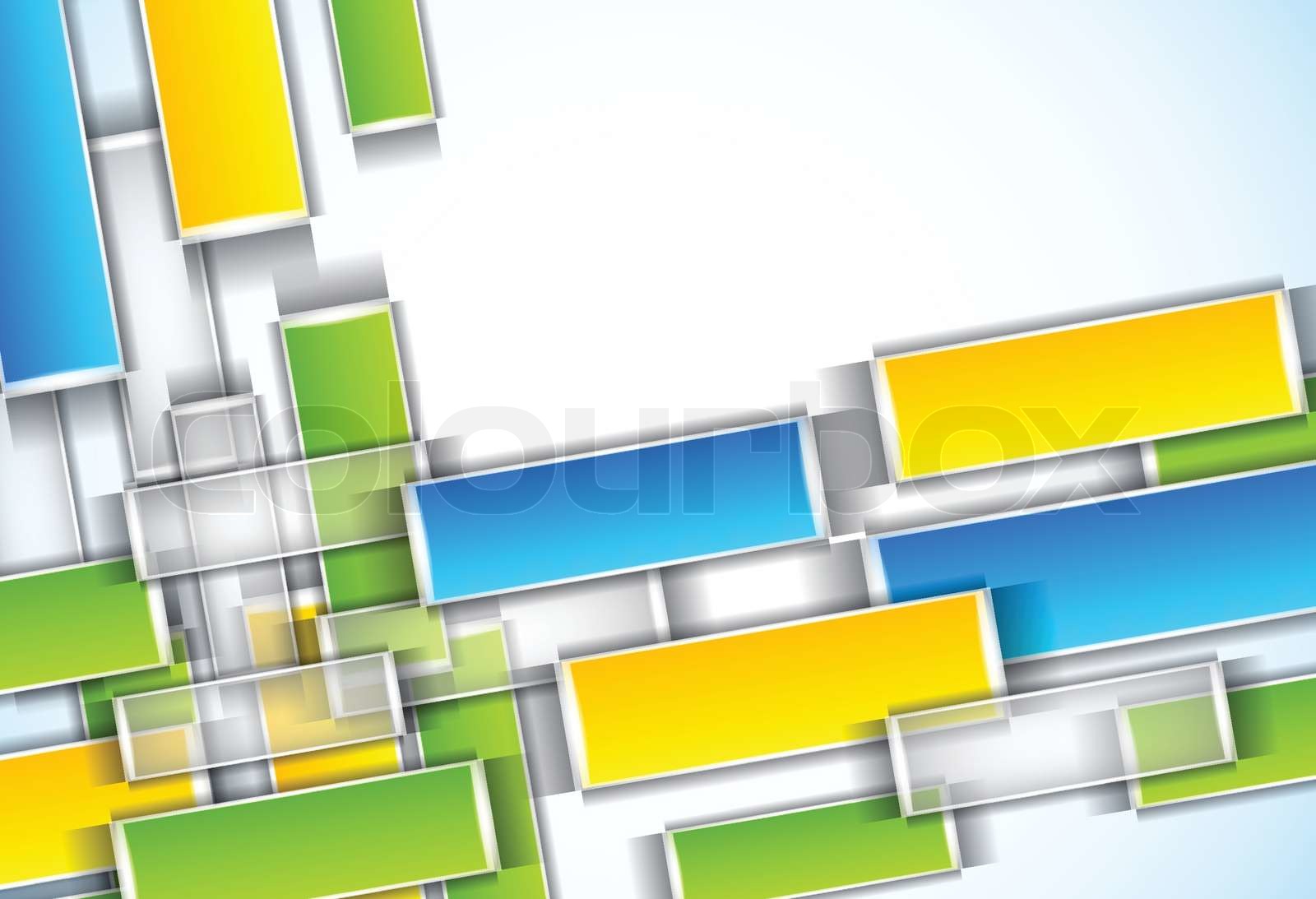 Background with rectangles | Stock vector | Colourbox