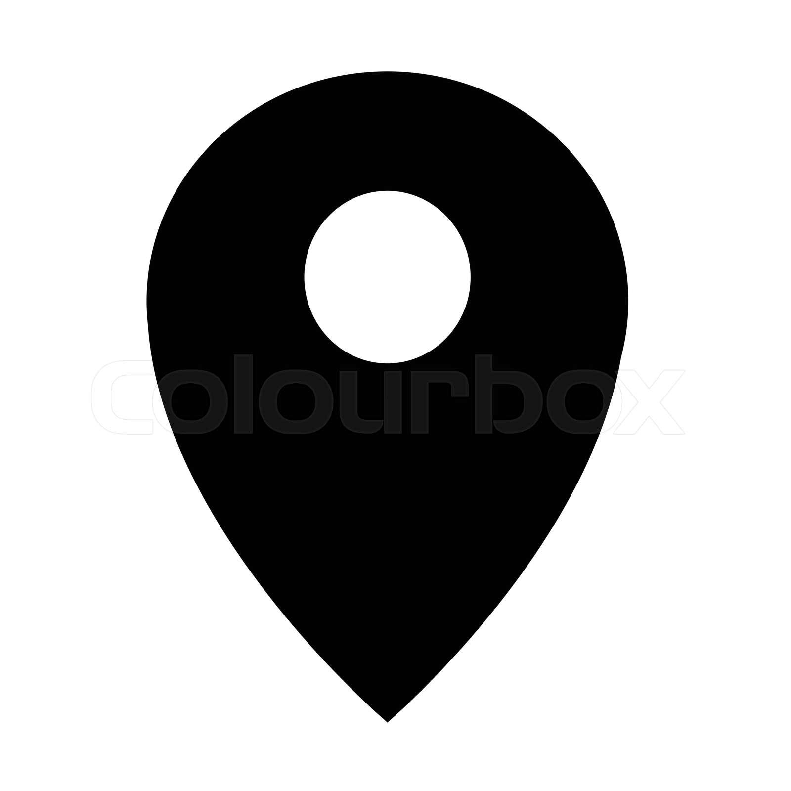 pinpoint icon | Stock vector | Colourbox