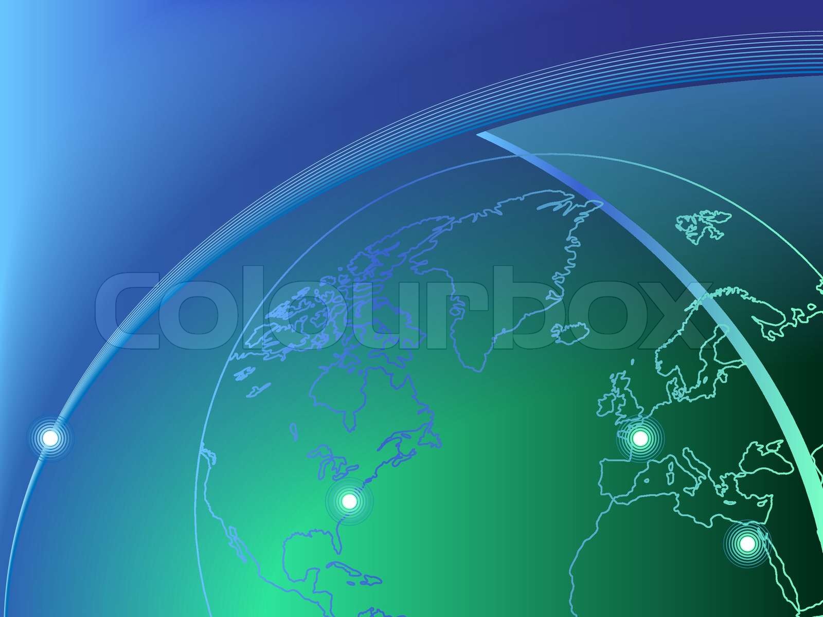 Background of Earth | Stock vector | Colourbox