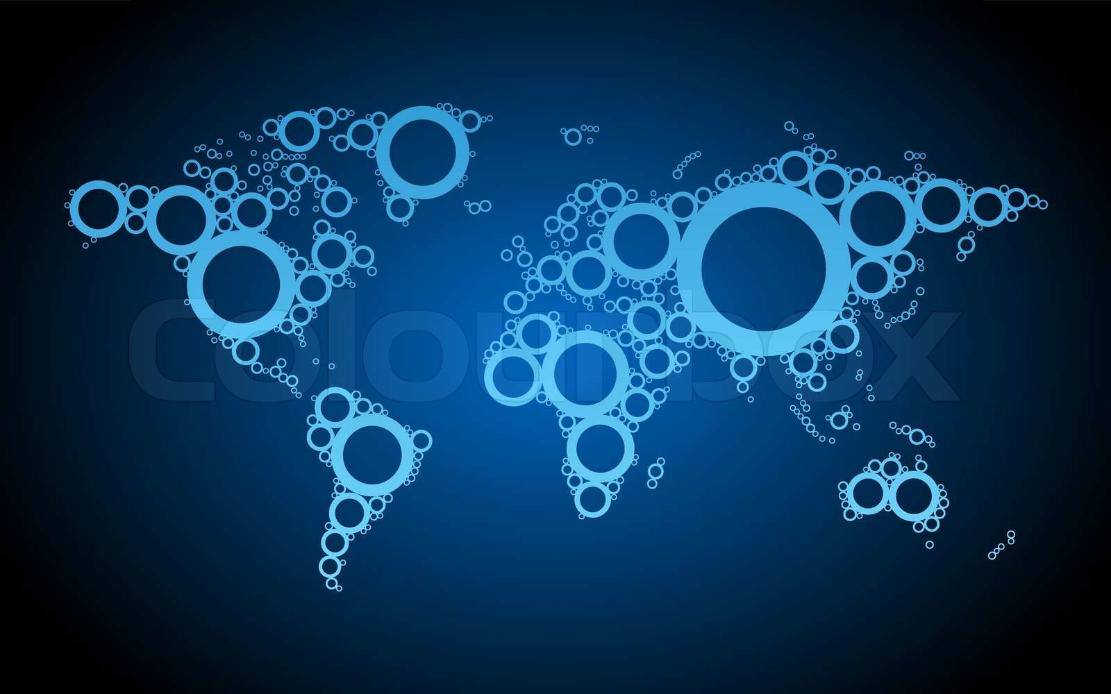 World map concept | Stock vector | Colourbox
