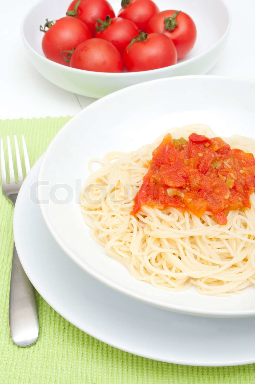 Spaghetti | Stock image | Colourbox