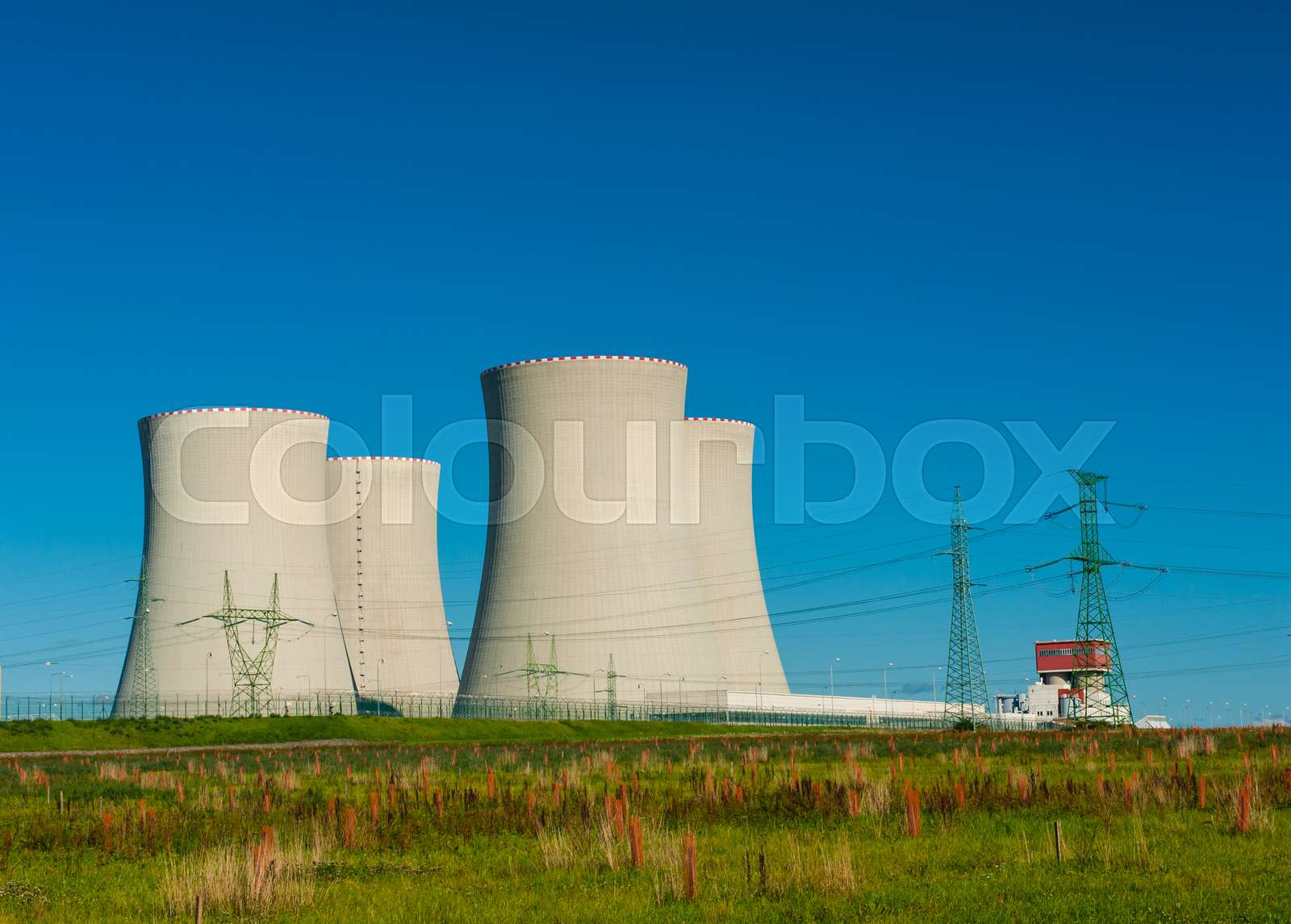 Nucler power plant | Stock image | Colourbox