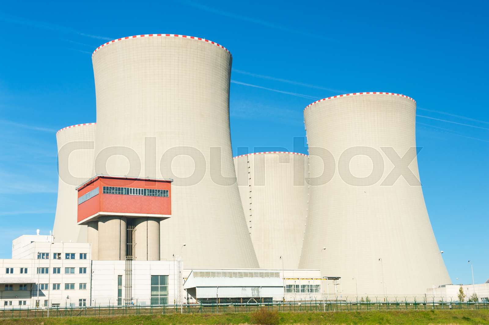 Nucler power plant | Stock image | Colourbox