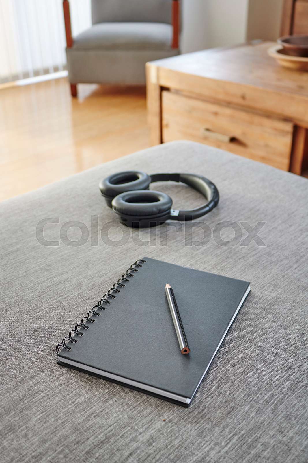 Black Note Book | Stock image | Colourbox