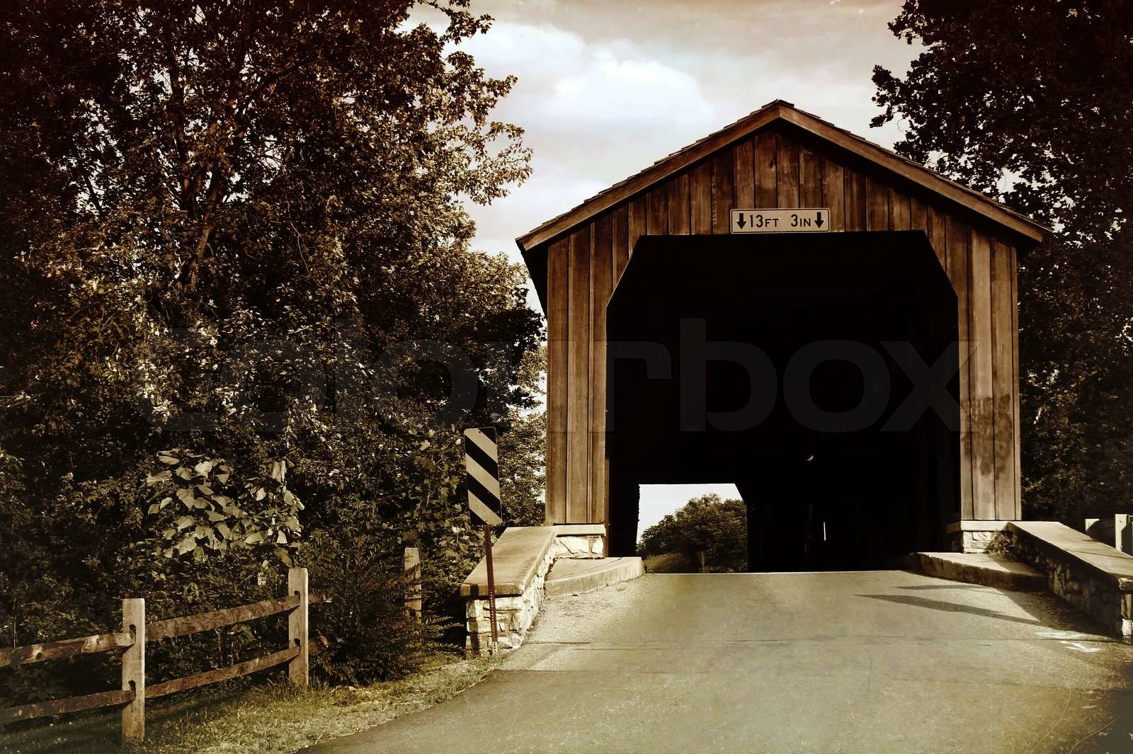 Hunsecker's Mill Covered Bridge | Stock image | Colourbox Hunsecker's Mill Covered Bridge | Stock image | Colourbox