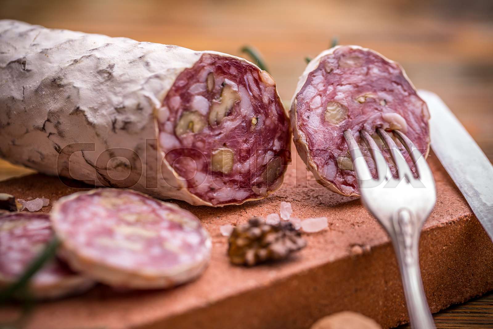 Salami | Stock image | Colourbox