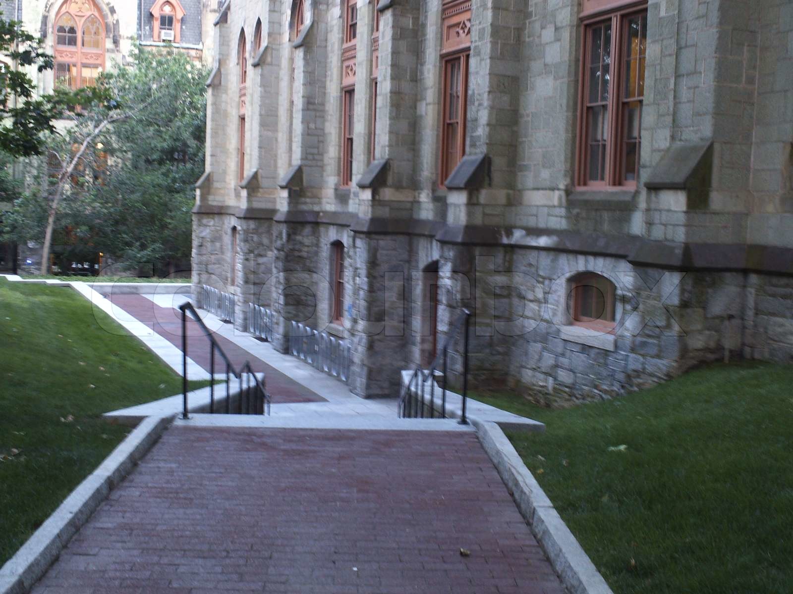 old world architecture on campus. | Stock image | Colourbox