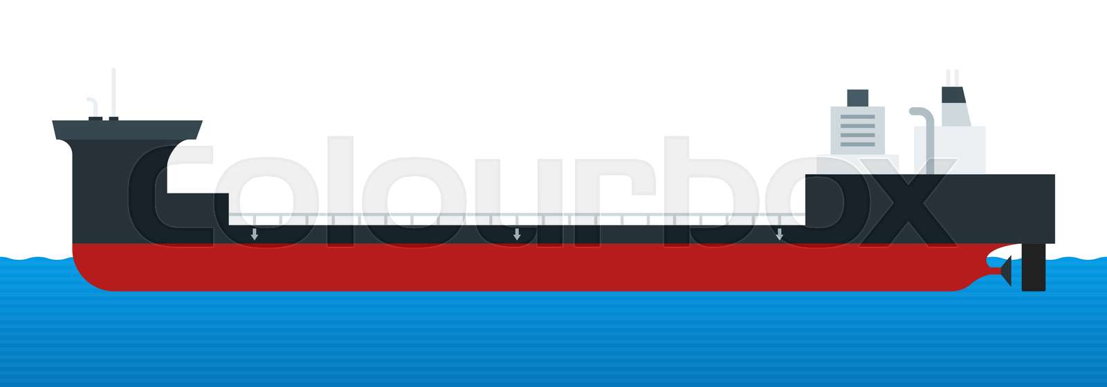 Landing combat ship military ship for transportation of military ...