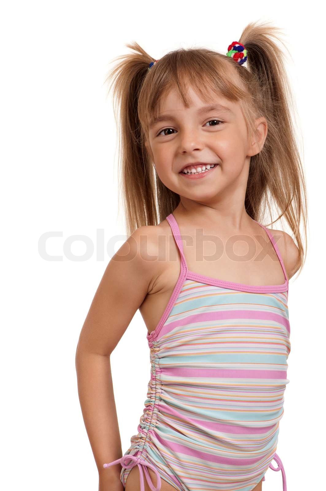 Girl wearing swimsuit | Stock image | Colourbox