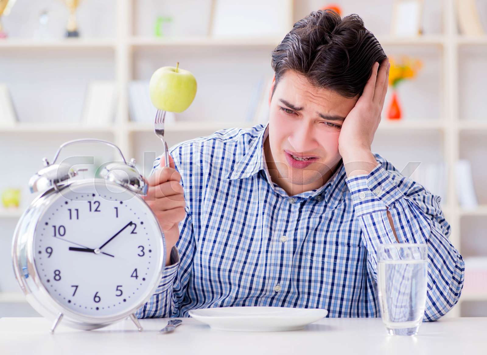 Concept of slow service in the restaurant | Stock image | Colourbox