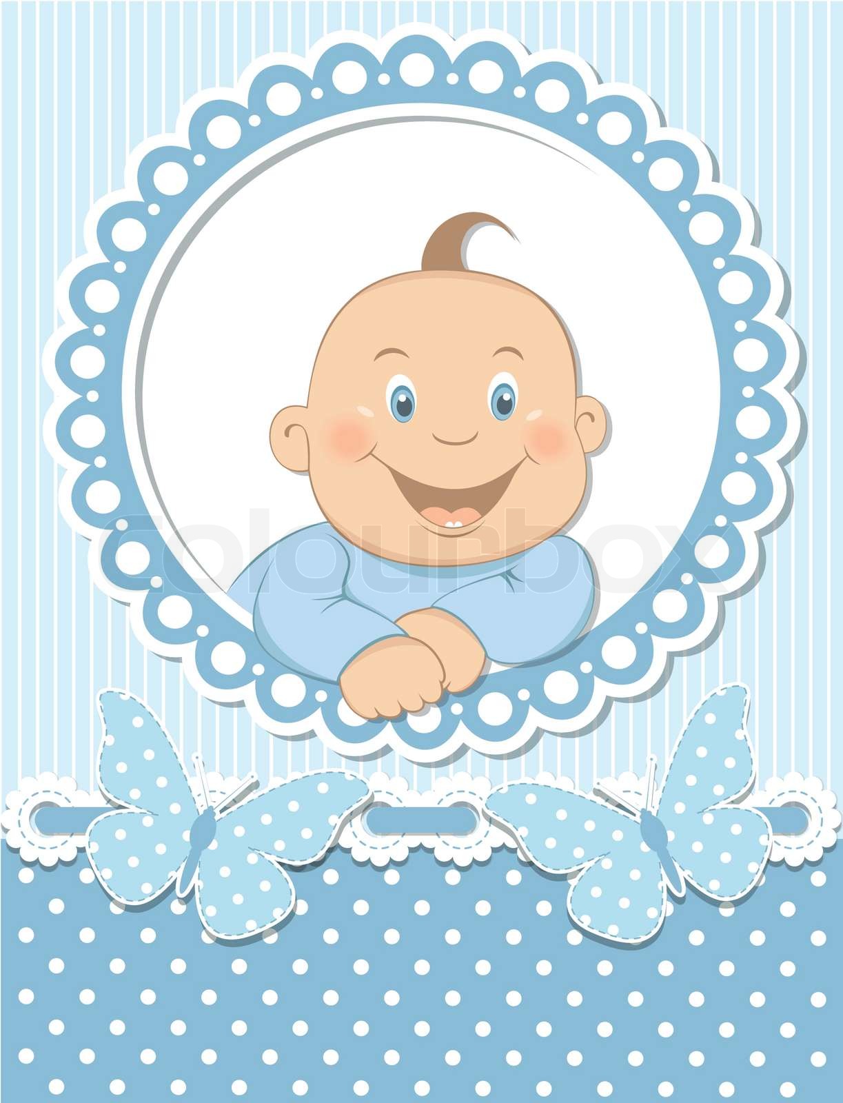 Blue Baby Backgrounds Frames