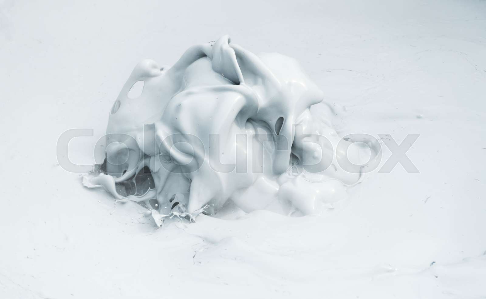 Hot exploding mud | Stock image | Colourbox