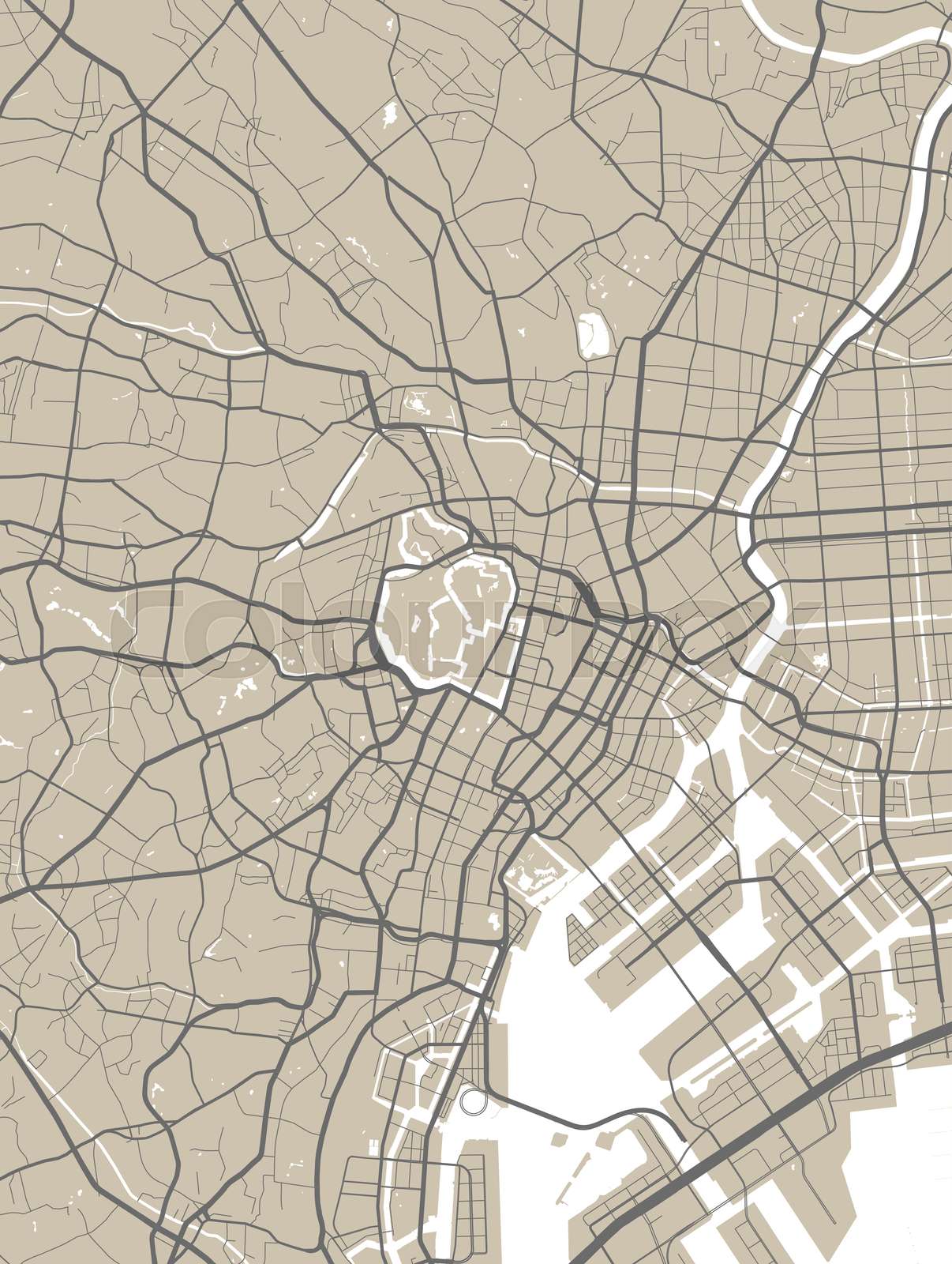City Map Vector Free Download