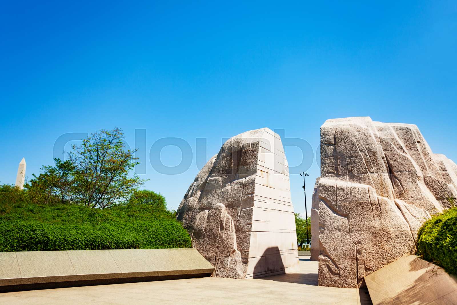 Martin Luther King, Jr. Memorial entrance | Stock image | Colourbox