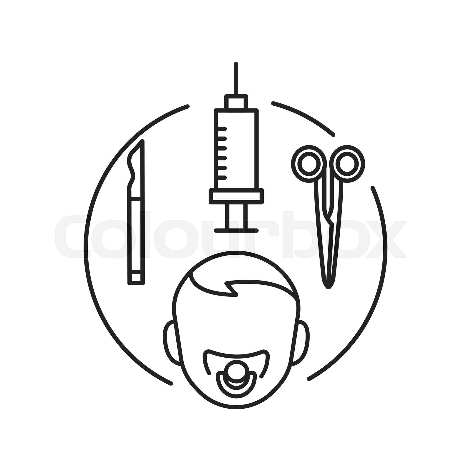 Pediatric Surgeon Symbol