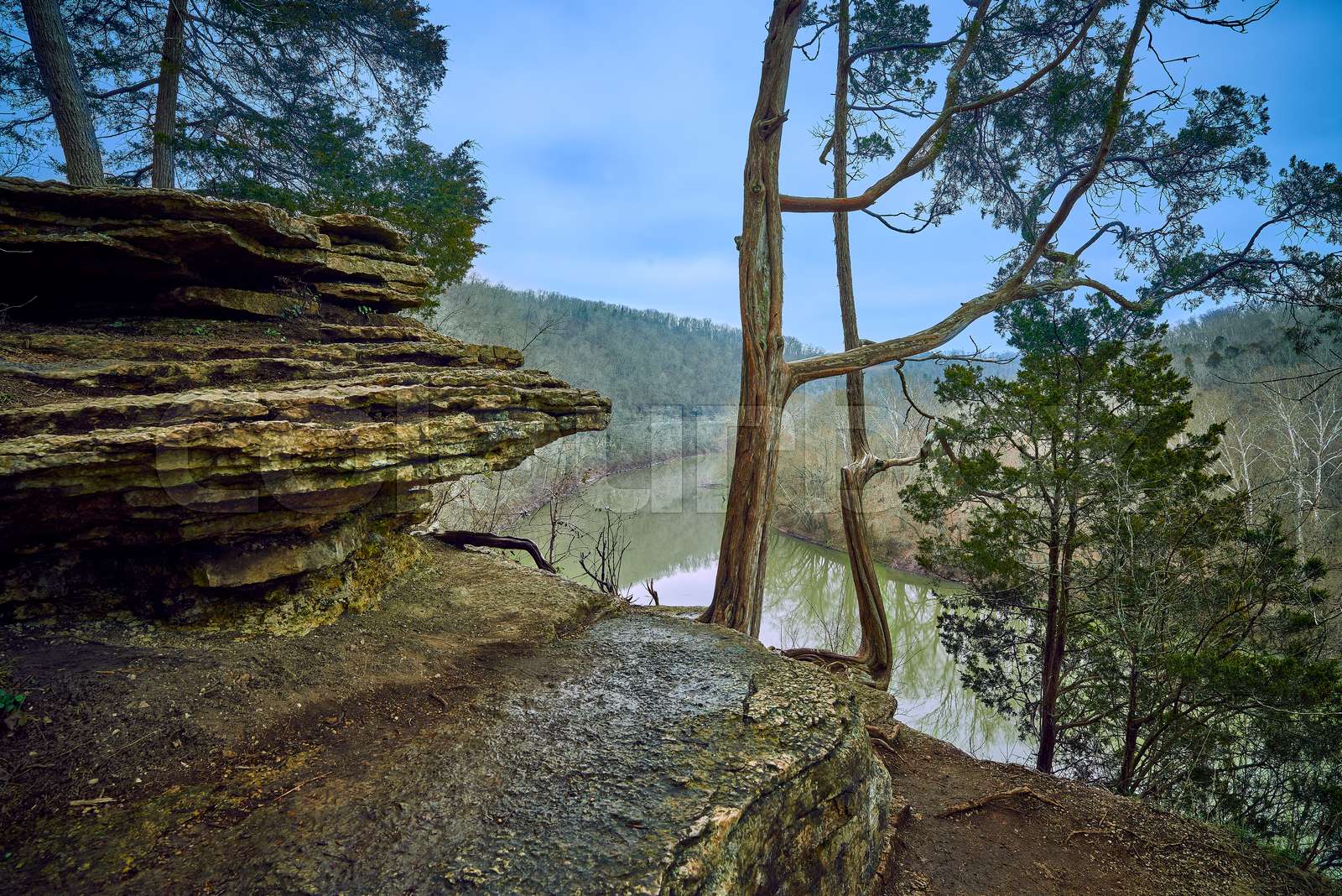 Overlook at Raven Run, KY | Stock image | Colourbox
