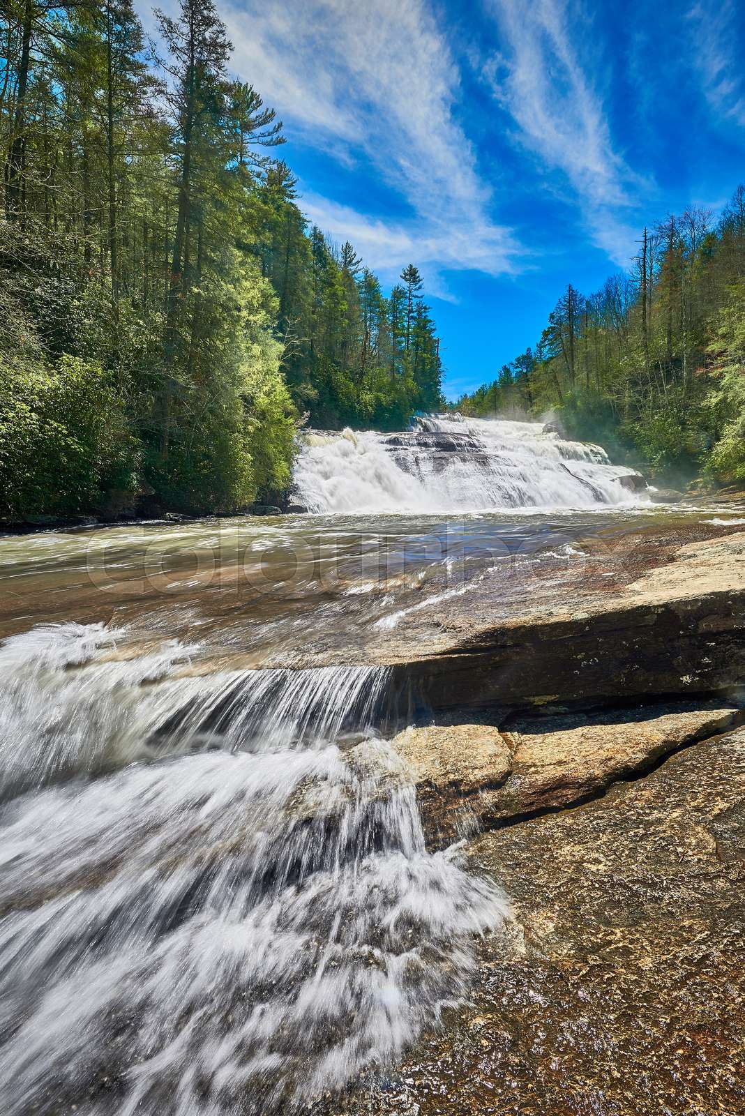 Triple Falls | Stock image | Colourbox