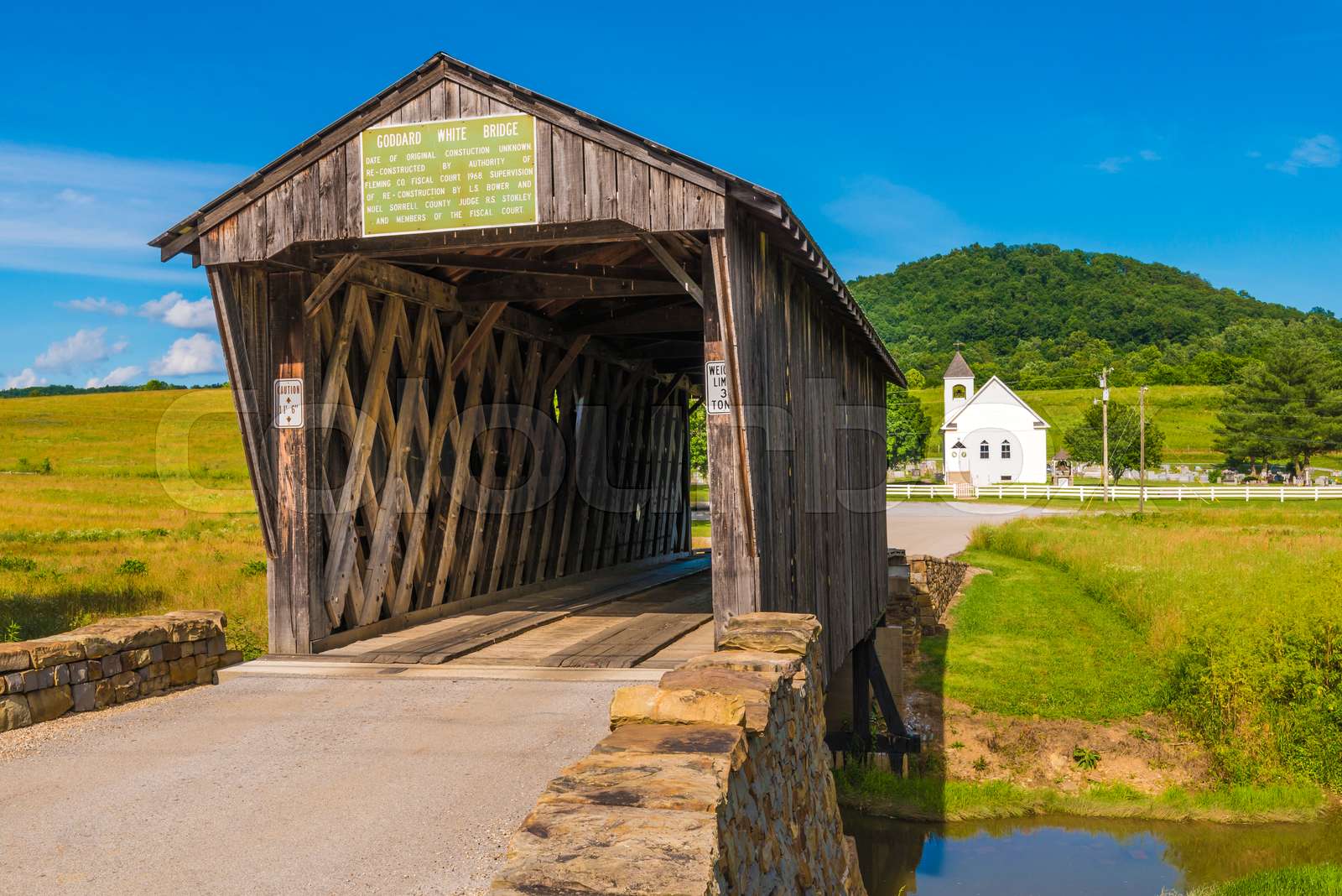 Goddard Covered Bridge, KY | Stock image | Colourbox
