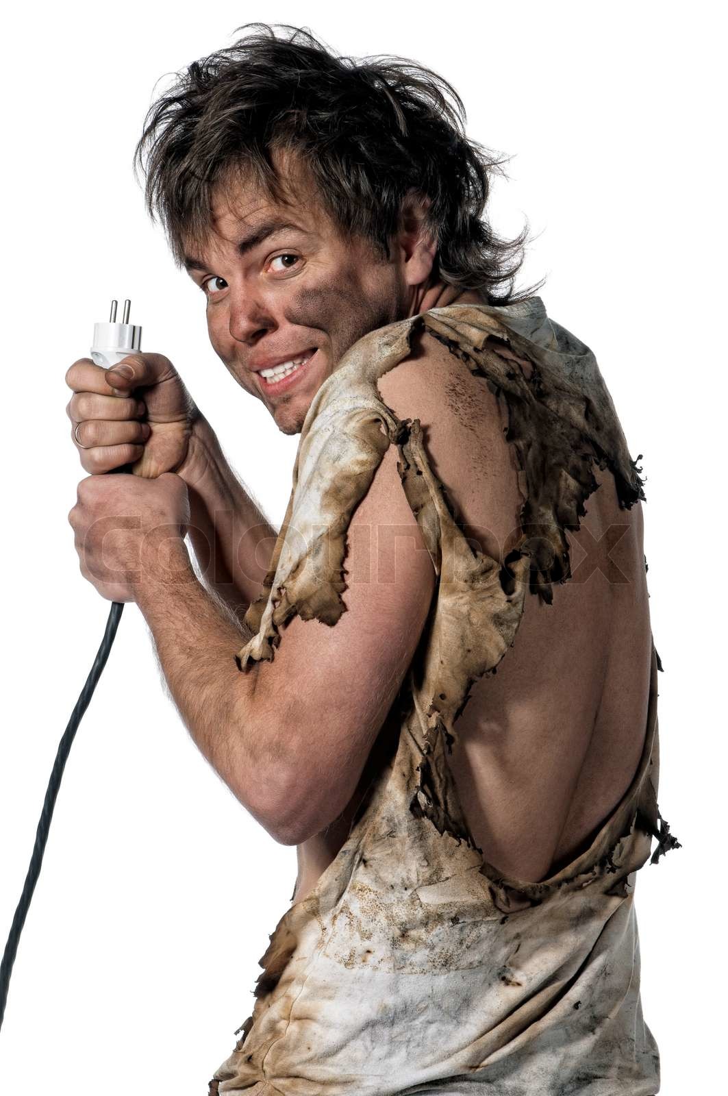 Burnt man | Stock image | Colourbox