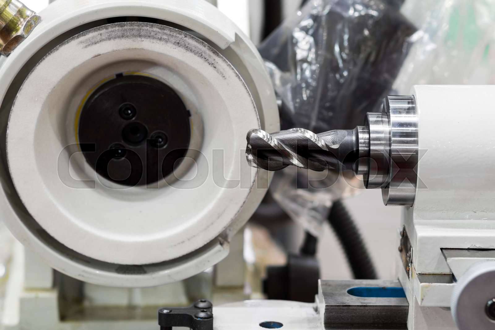 machining cutting tool regrinding equipment ; | Stock image | Colourbox