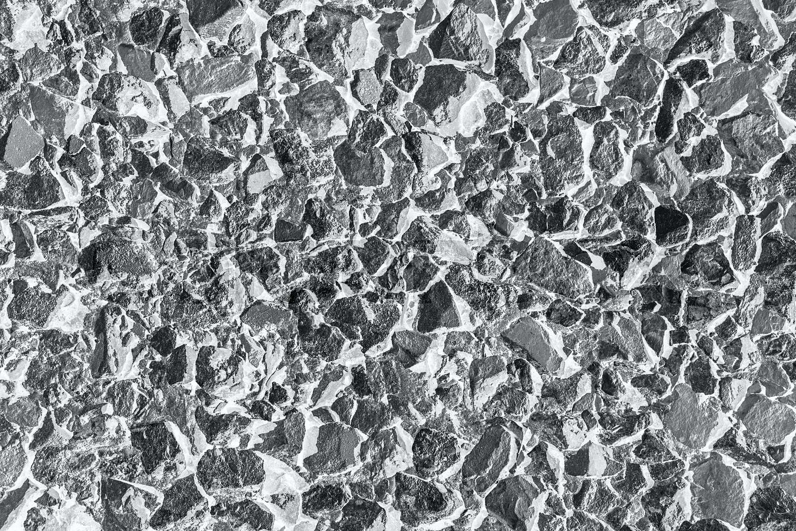 Background of chipped stones wall texture | Stock image | Colourbox