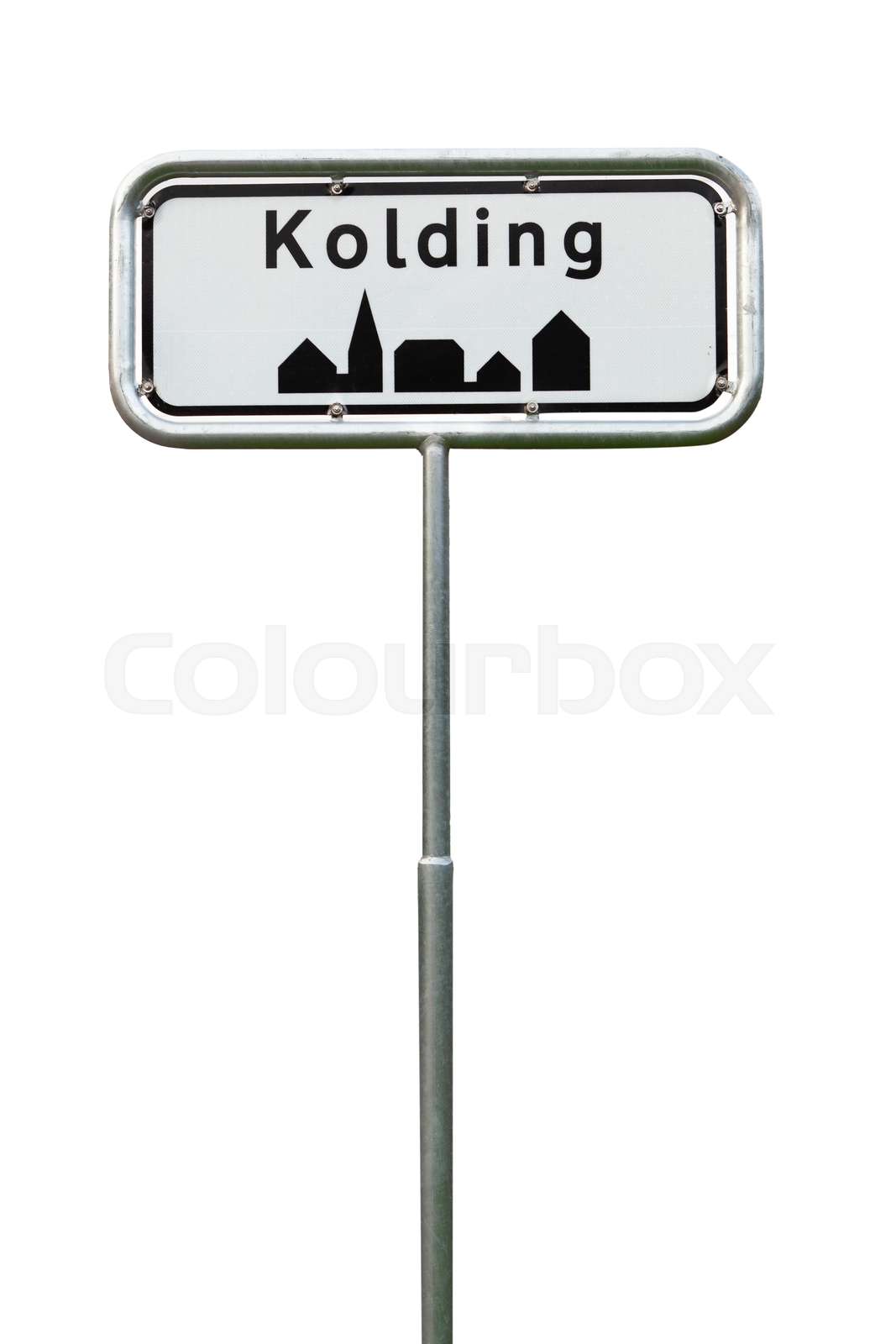 Kolding byskilt | Stock foto | Colourbox