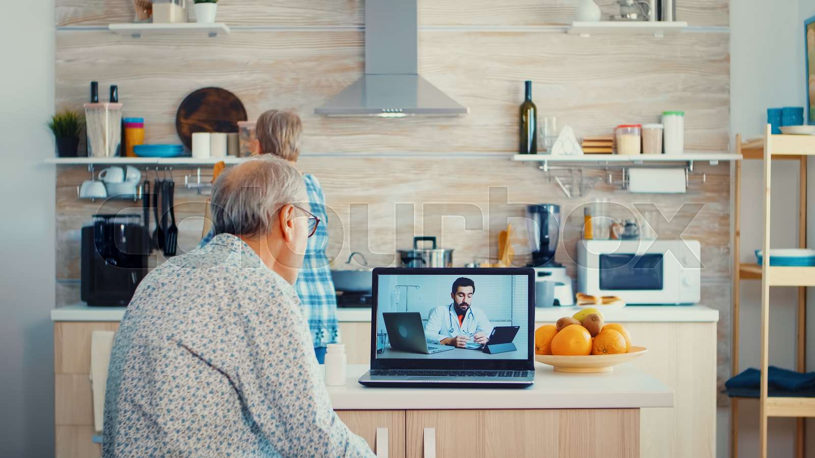 Online medical check up | Stock image | Colourbox