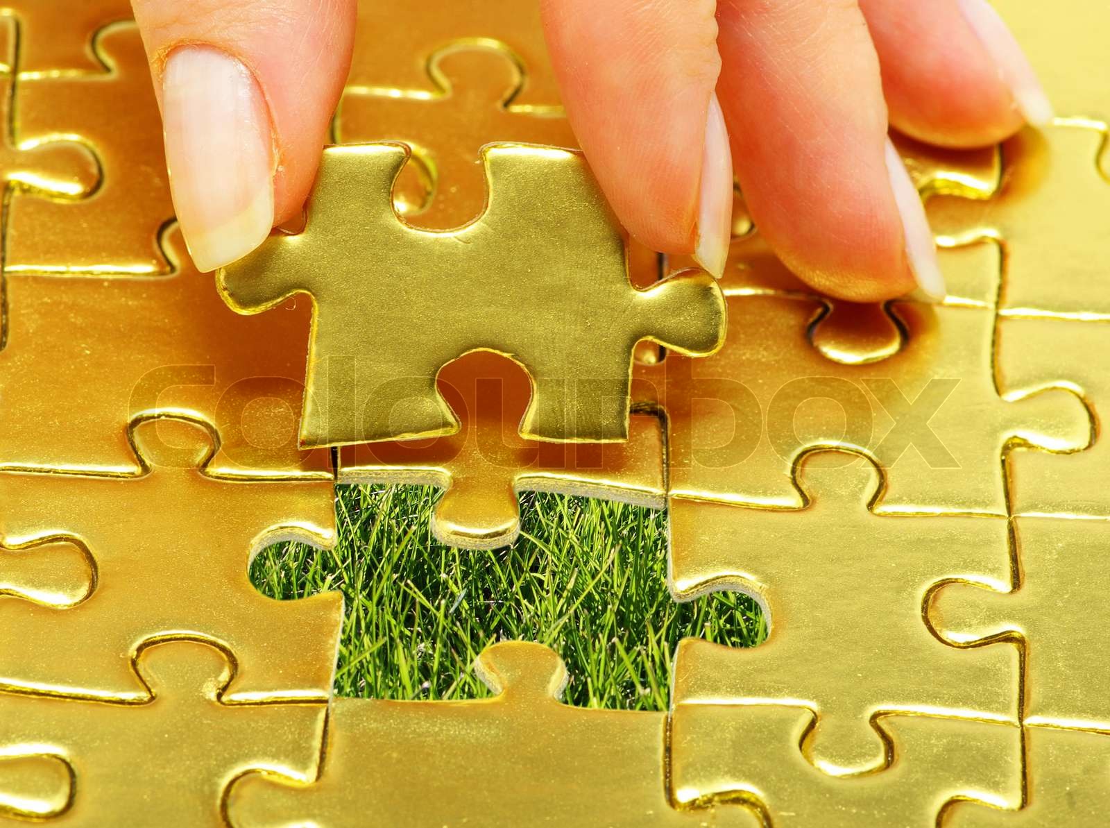 puzzle | Stock image | Colourbox