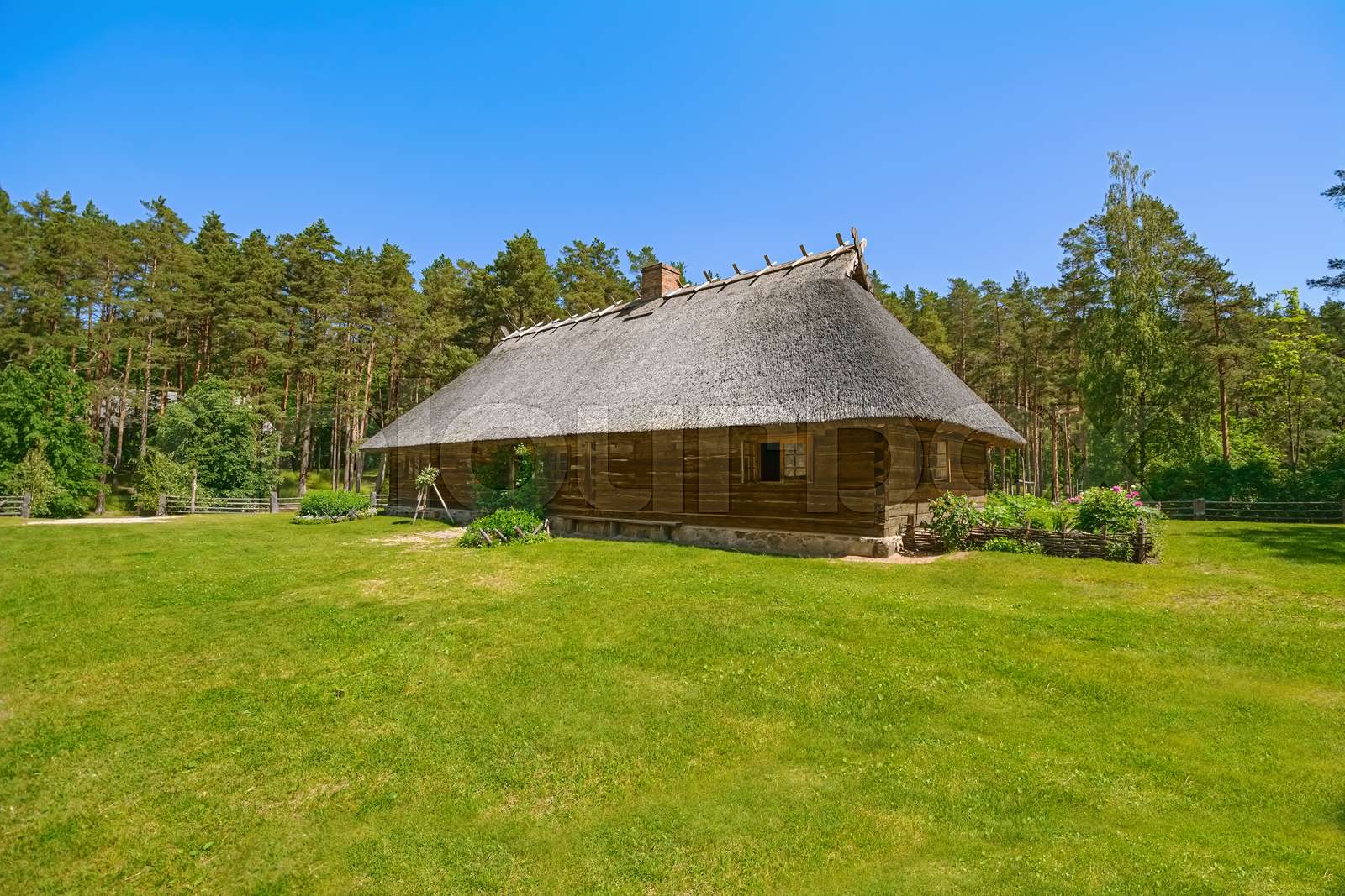 Old house in rural area | Stock image | Colourbox