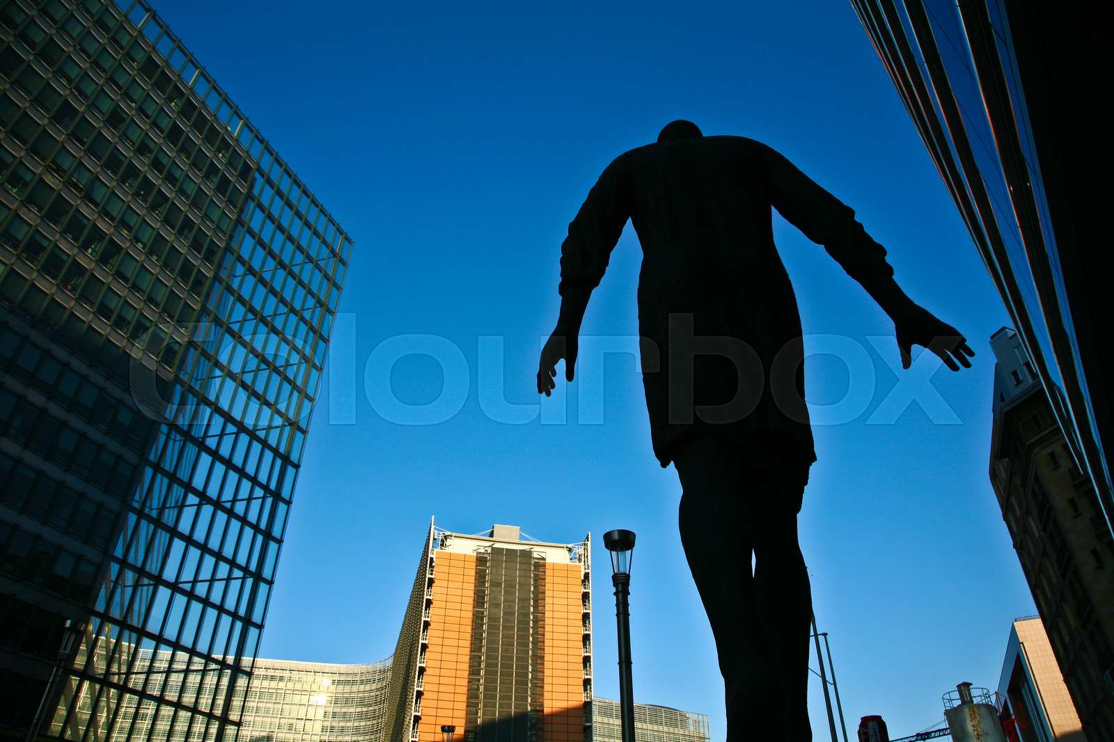 Lex building in Brussels | Stock image | Colourbox