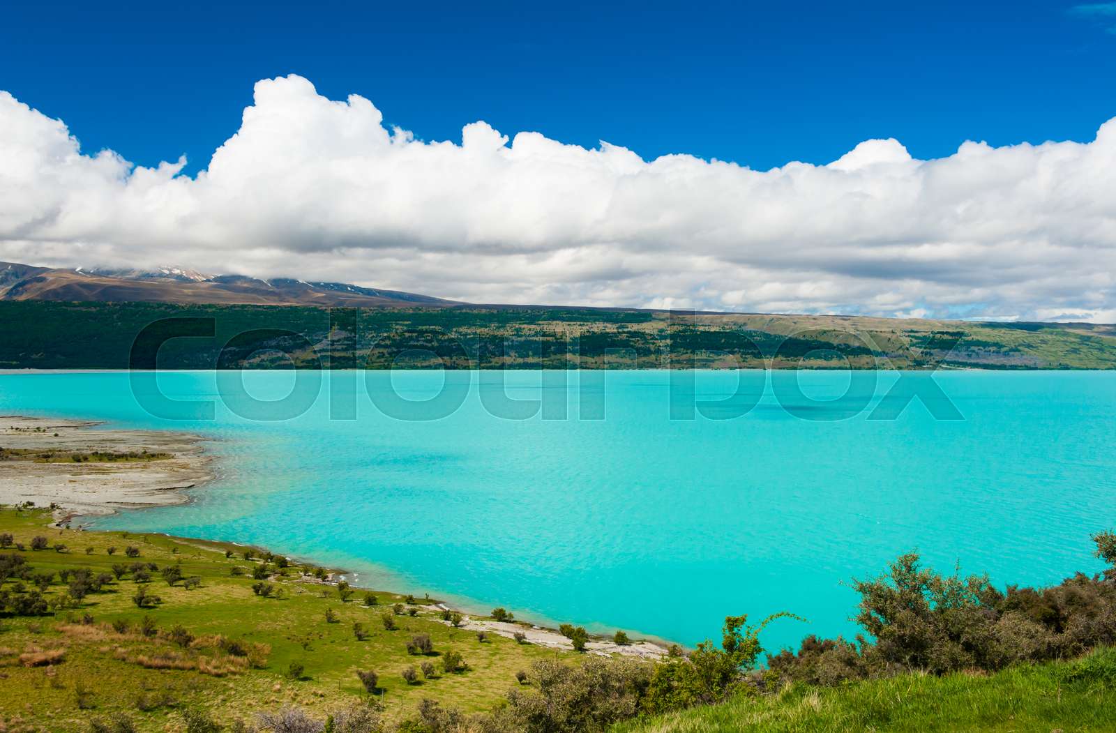 Lake Pukaki | Stock image | Colourbox