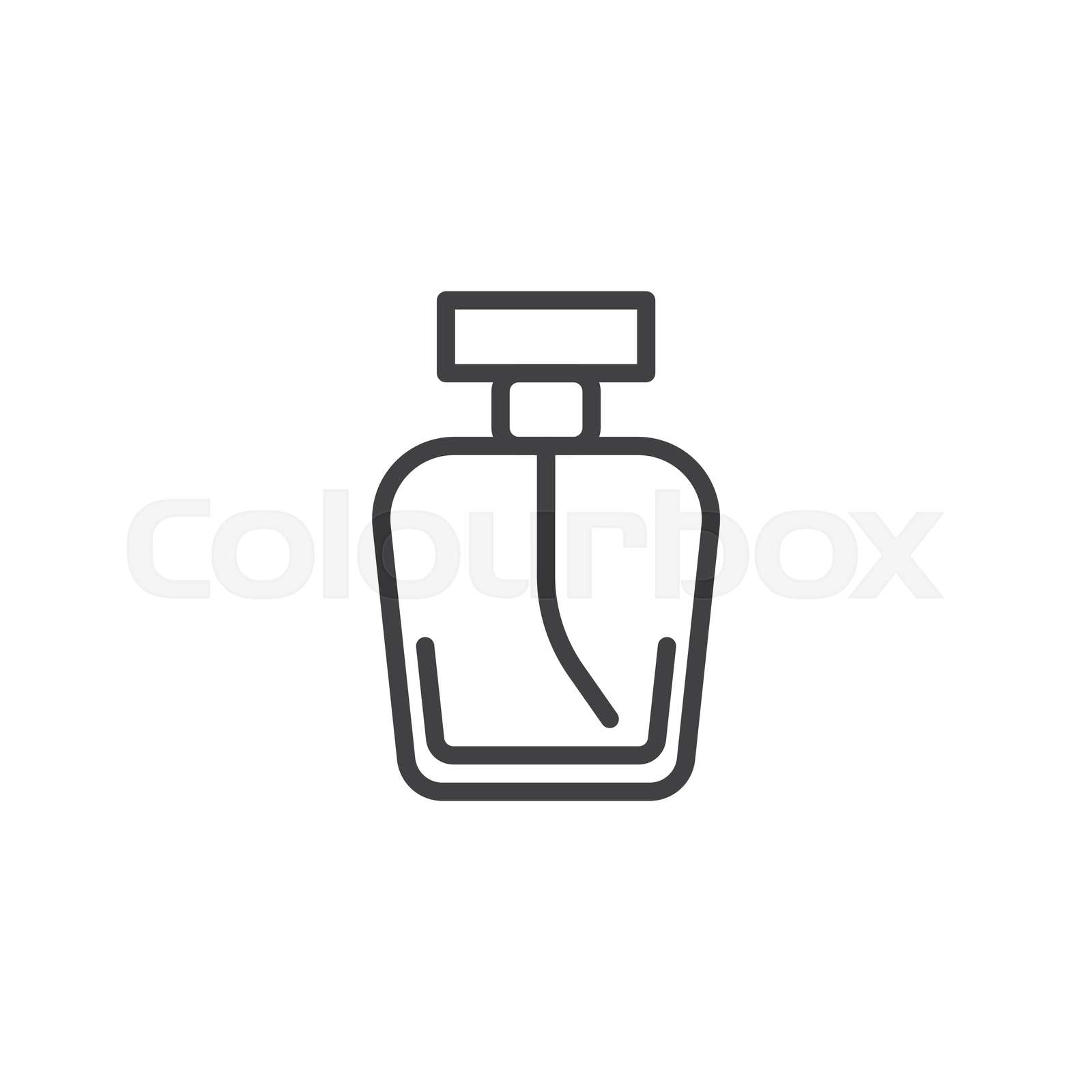 Perfume Bottle Outline