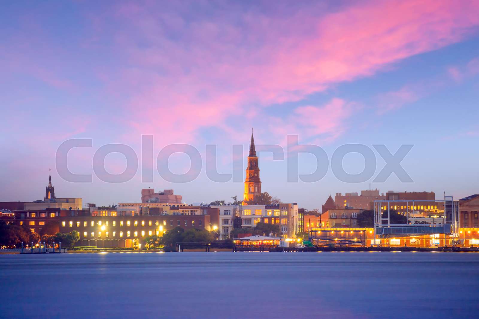 Skyline of Charleston, South Carolina, USA | Stock image | Colourbox