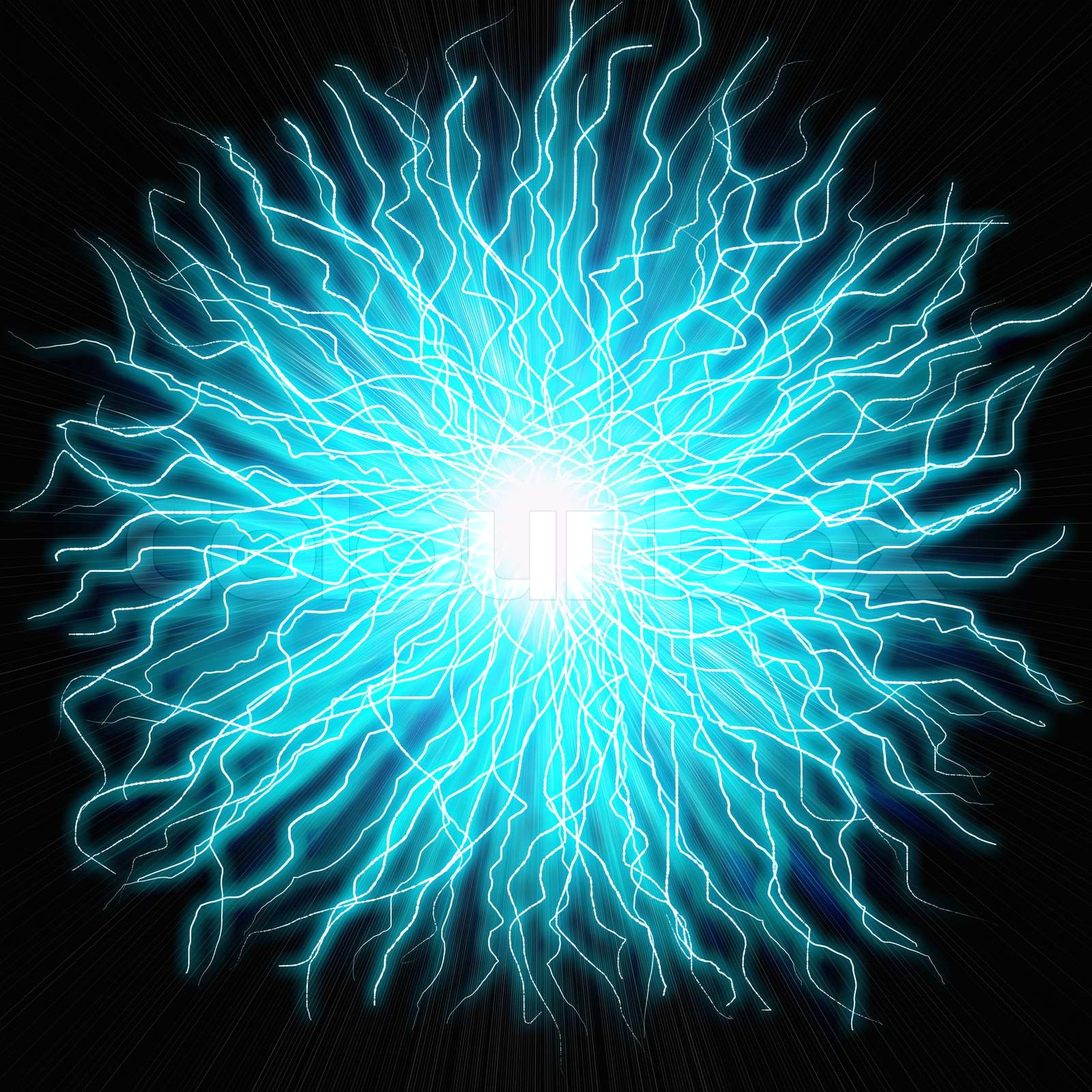 Cool Blue Lightning Backgrounds