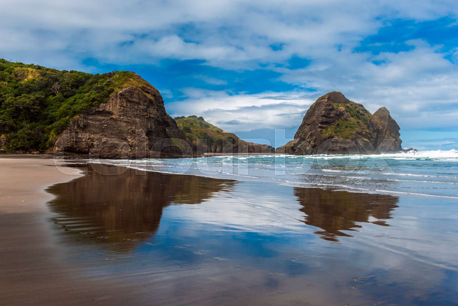 Piha beach | Stock image | Colourbox