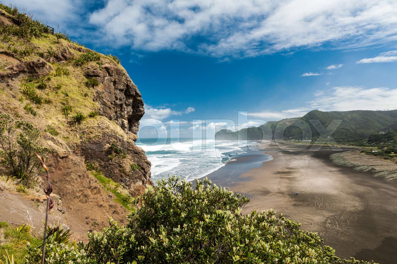 Piha beach | Stock image | Colourbox