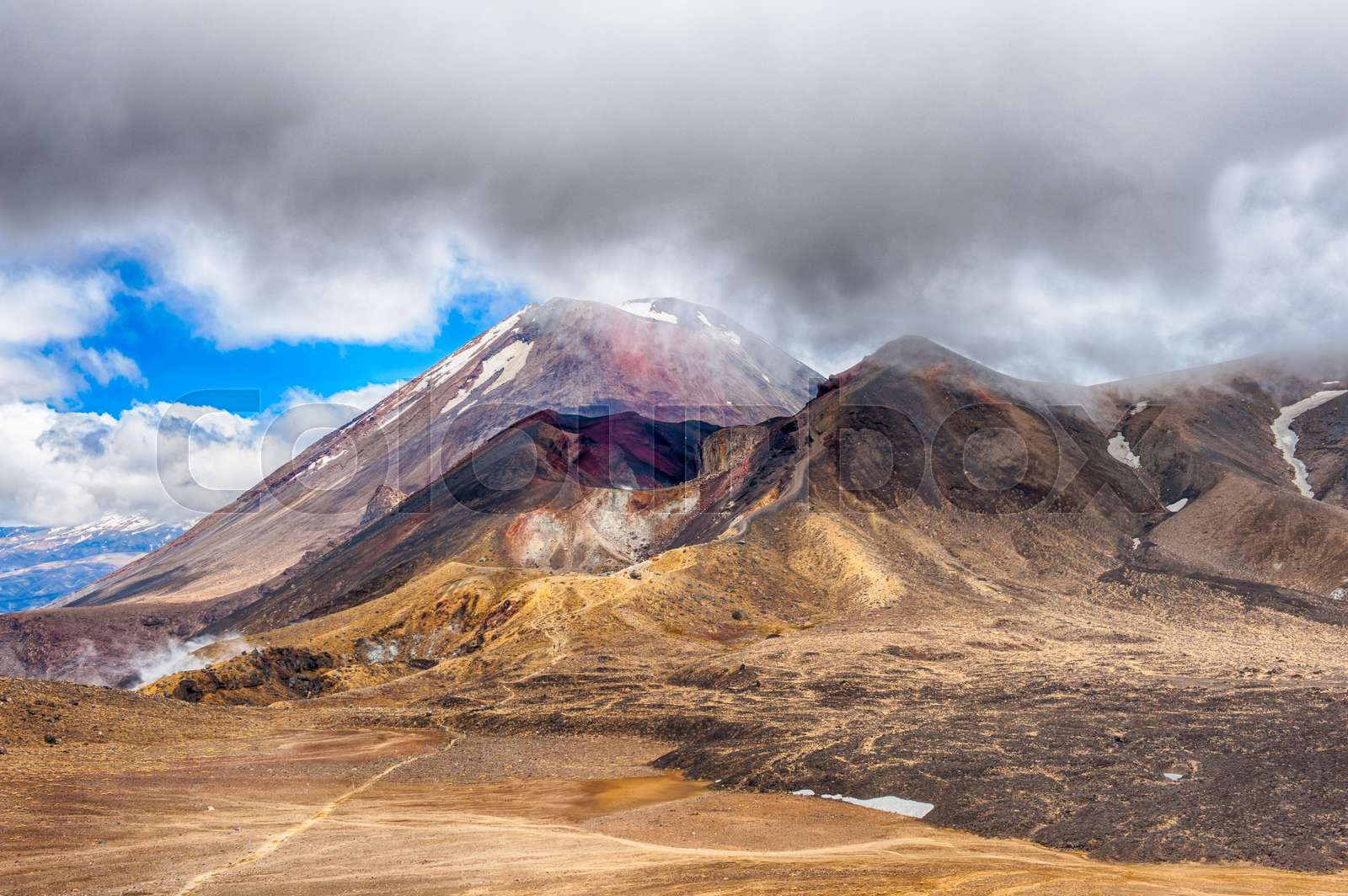 Mount Ngauruhoe | Stock image | Colourbox