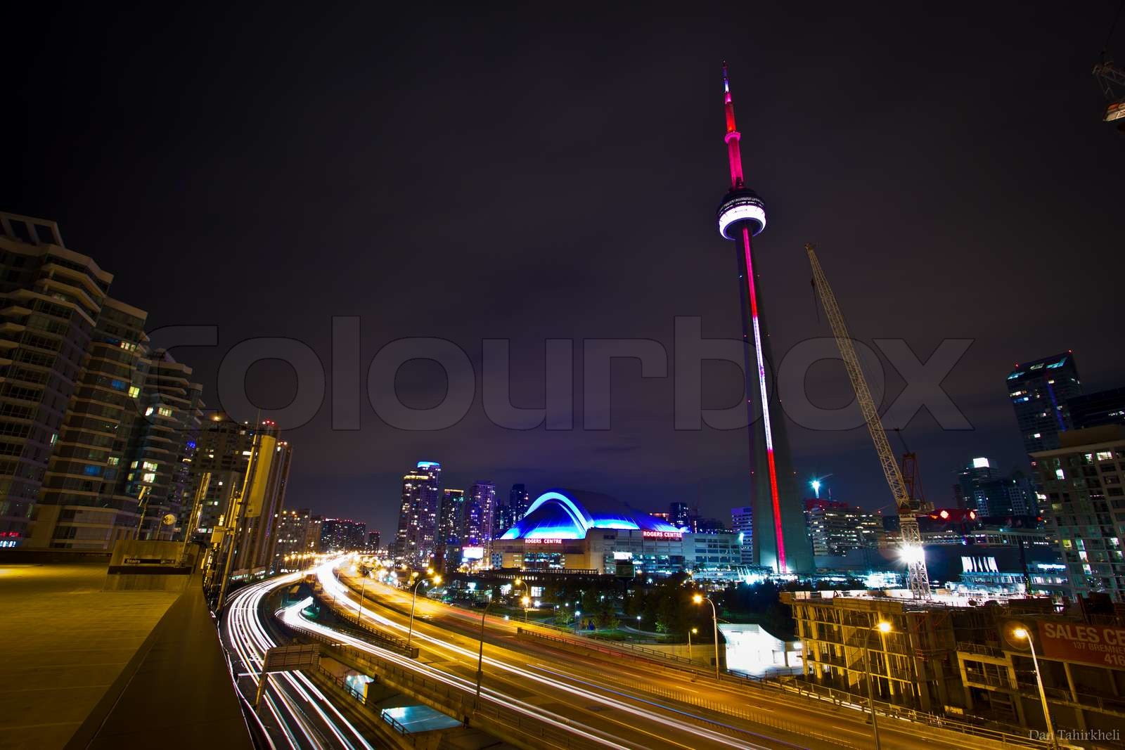 Toronto Night Lights | Stock image | Colourbox