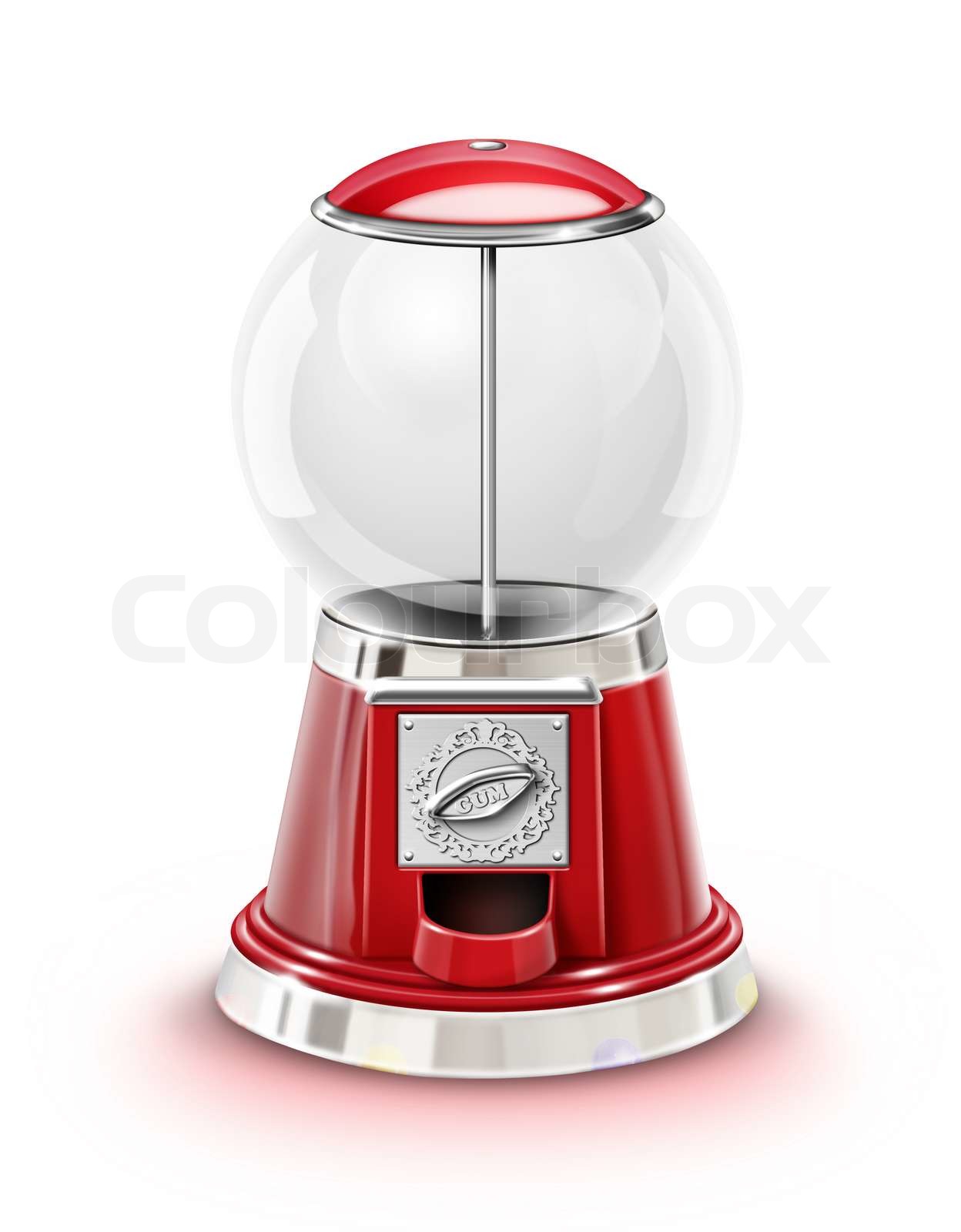 Whimsical Gumball Machine Empty | Stock image | Colourbox