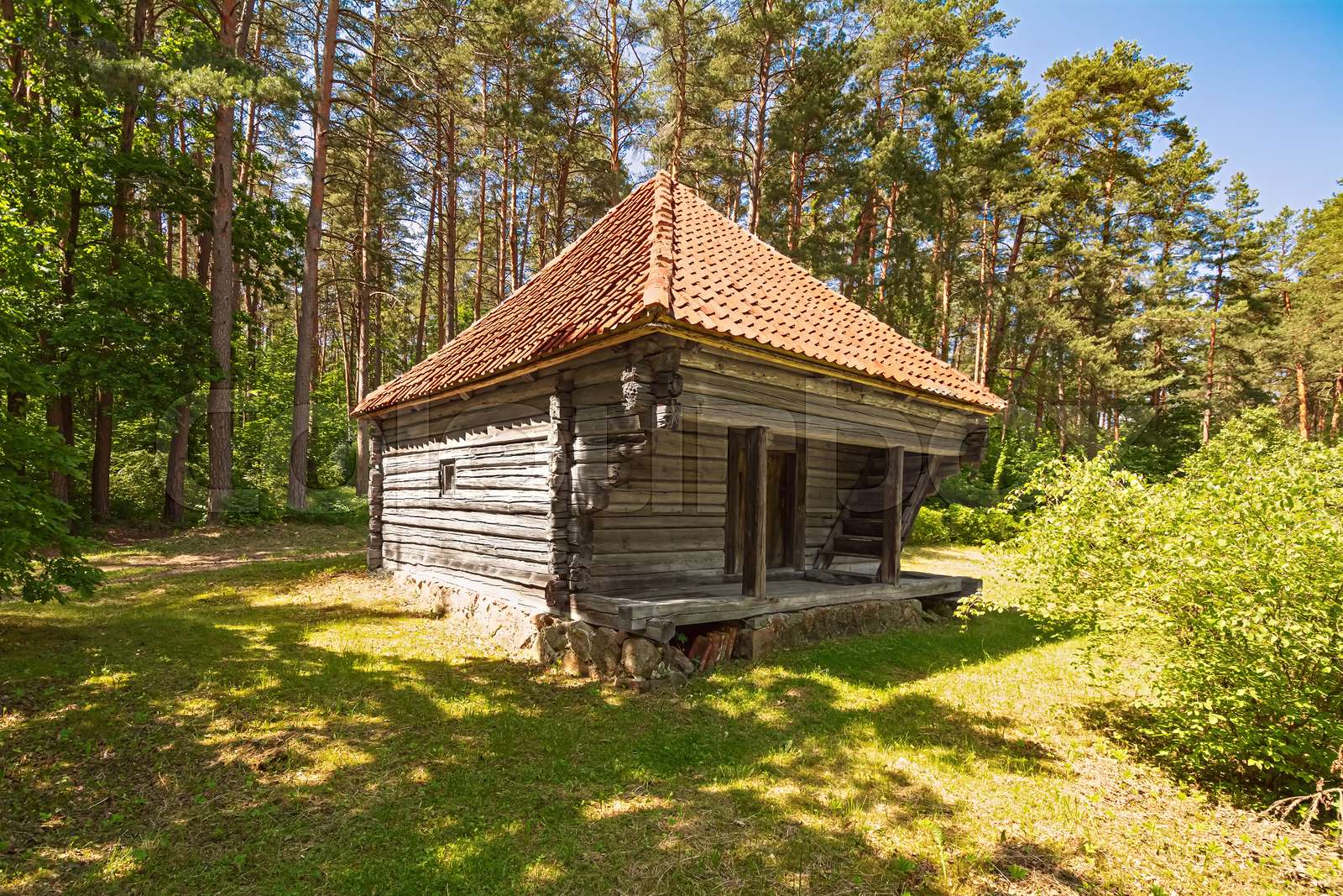Old house in rural area | Stock image | Colourbox