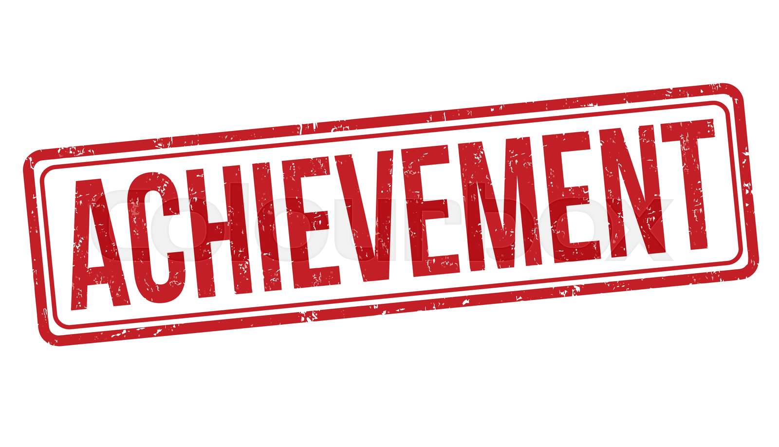 Achievement grunge rubber stamp | Stock vector | Colourbox