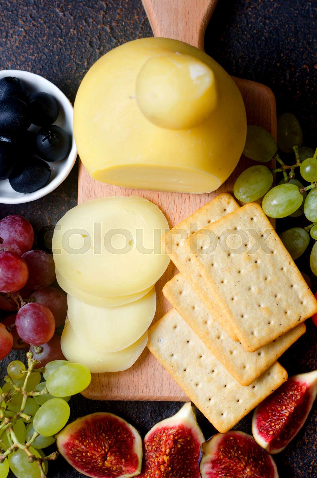 Traditional italian cheese Caciocavallo, homemade cheesy Pasta filata ...