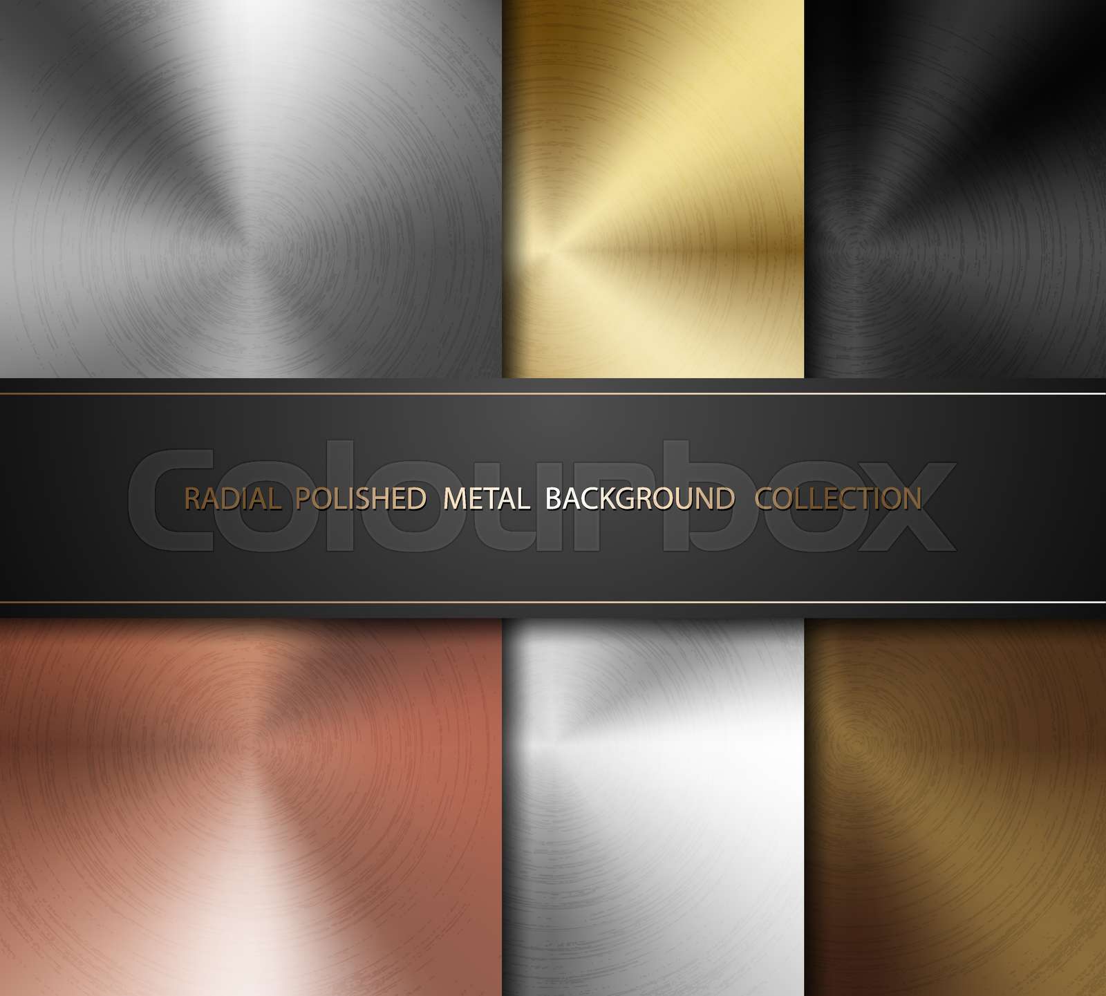 Bronze Metallic Background