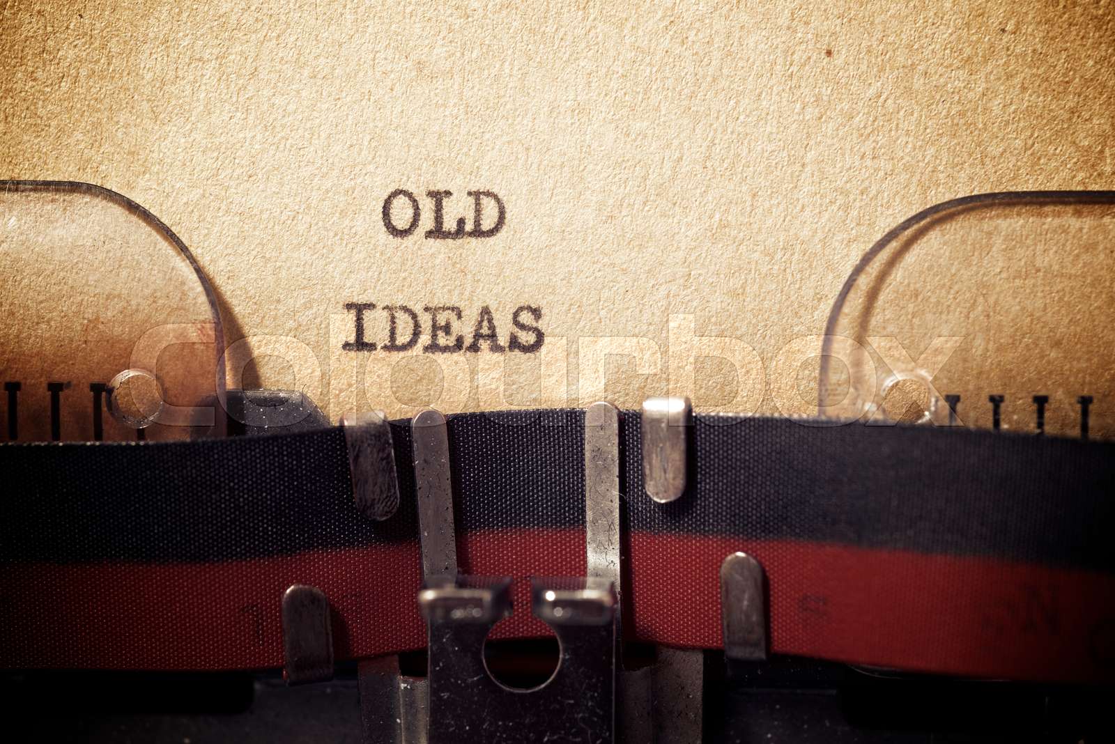 Old ideas phrase | Stock image | Colourbox