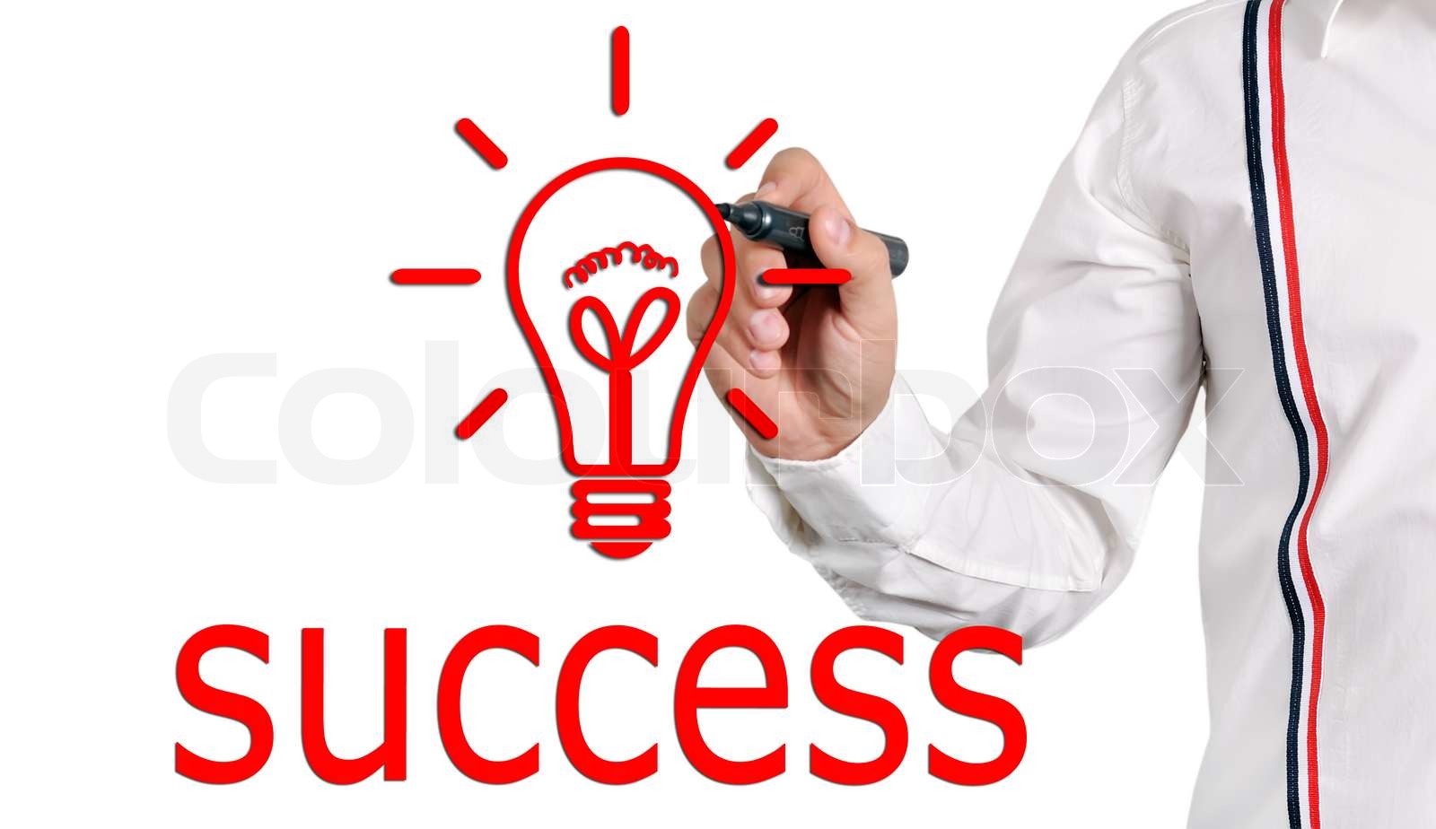 drawing success | Stock image | Colourbox