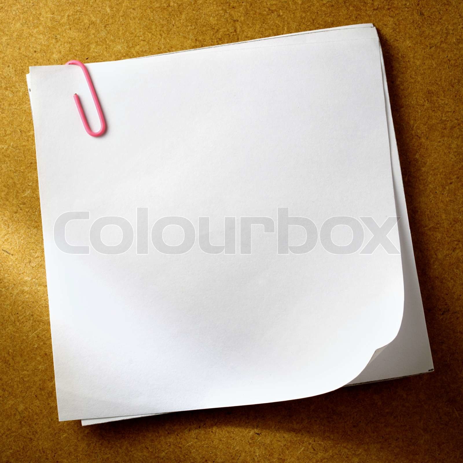 white sheet of paper | Stock image | Colourbox
