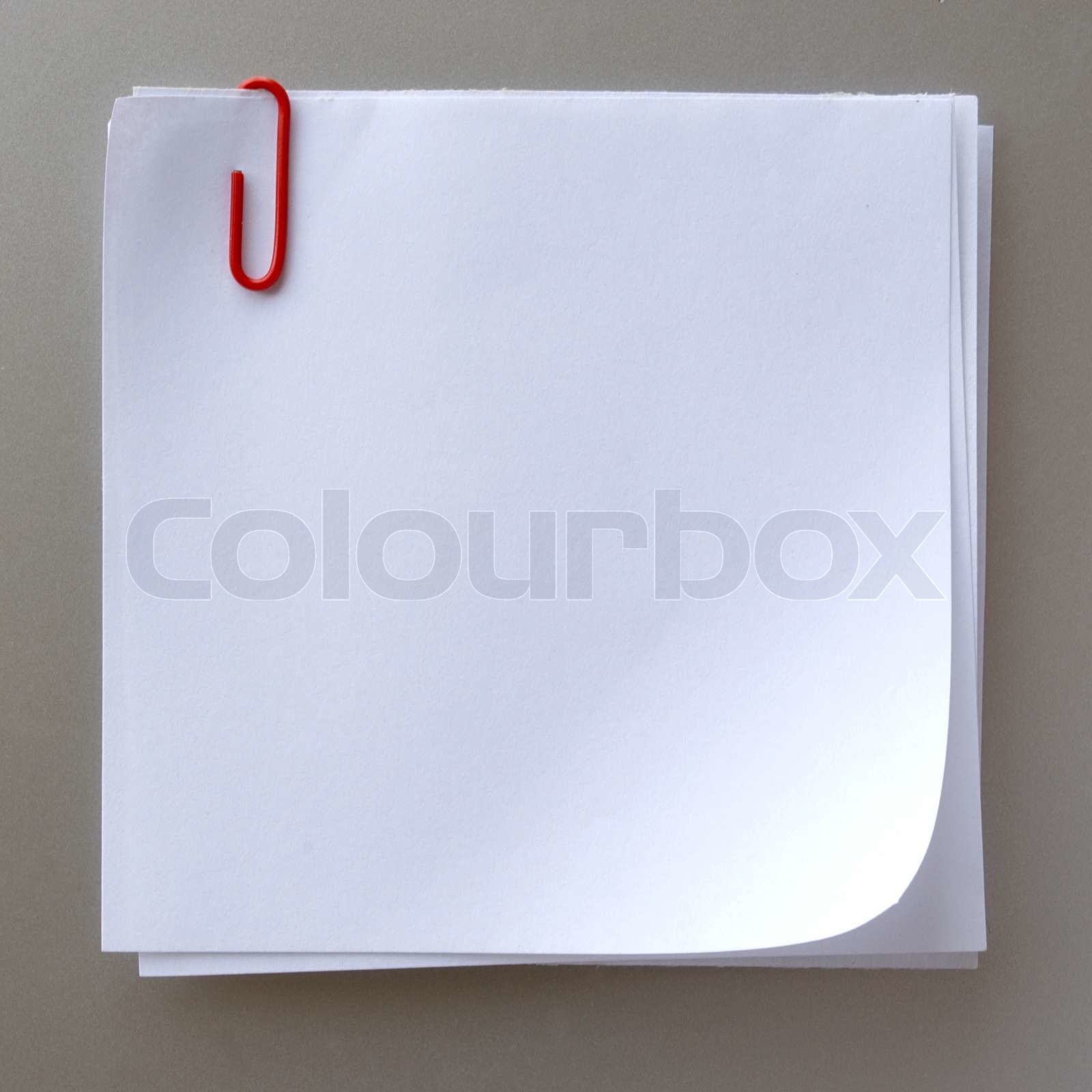 sheet of paper | Stock image | Colourbox