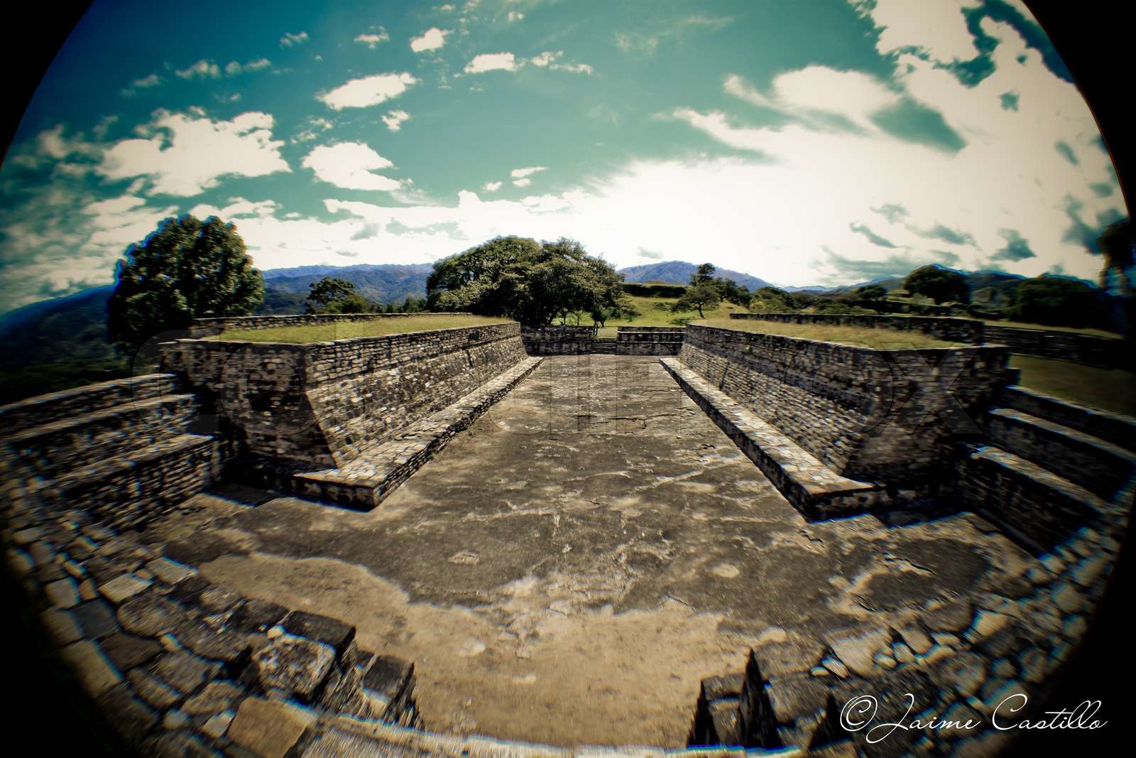 Mixco Viejo... parte del Mundo Maya | Stock image | Colourbox